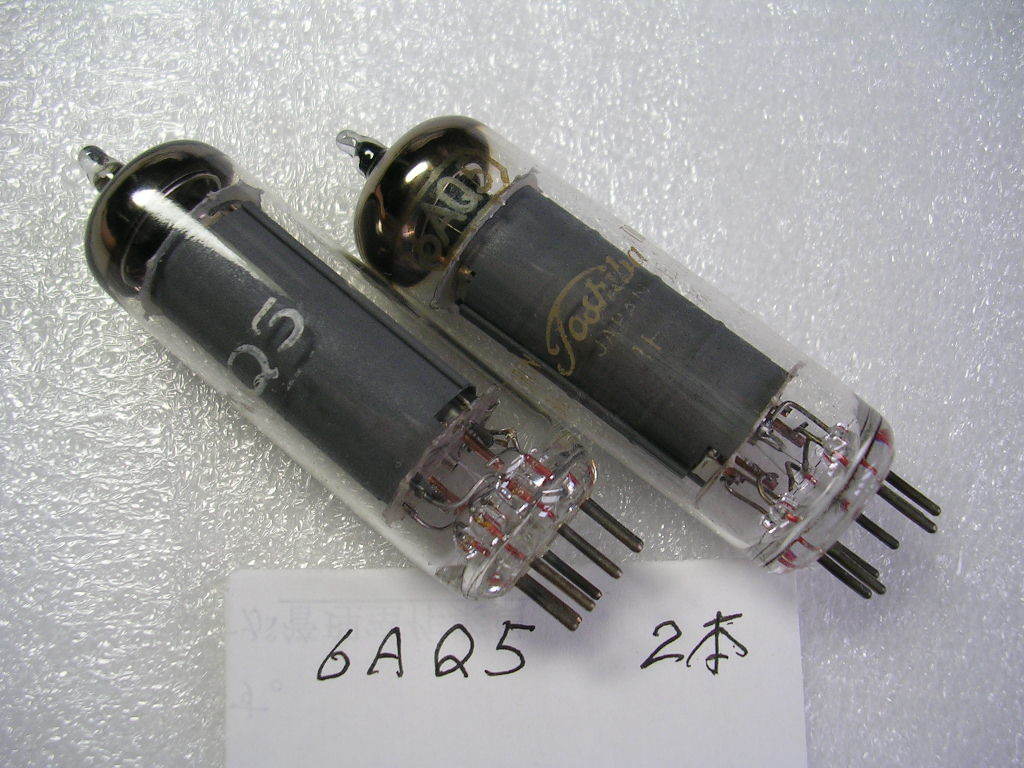 Yahoo!オークション - 真空管 6AQ5 2本