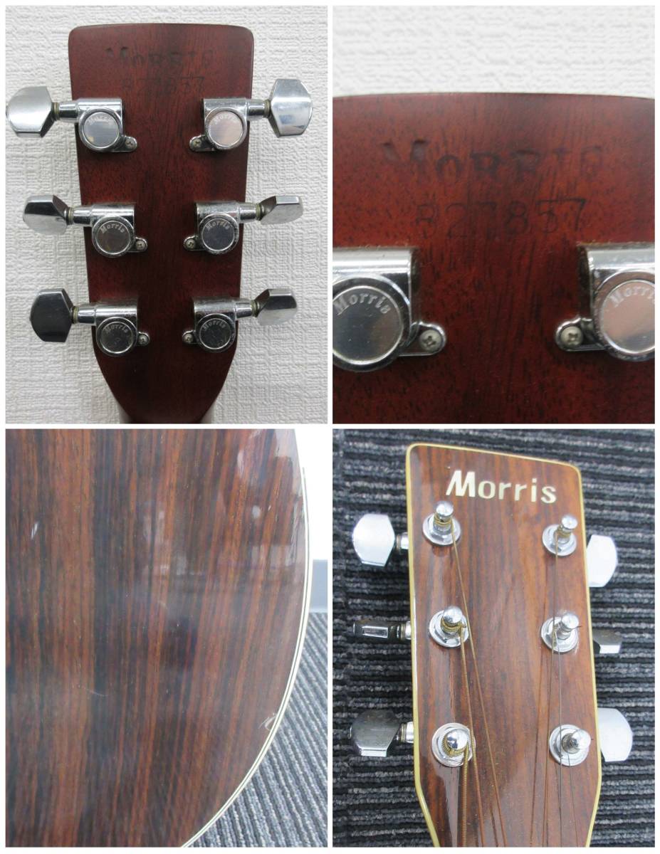 M0739 アコースティックギター Morris MODEL NO.W-30 ハードケース付き モーリス 弦楽器 音楽 演奏 長期保管品(モーリス)｜売買されたオークション情報、yahooの ...