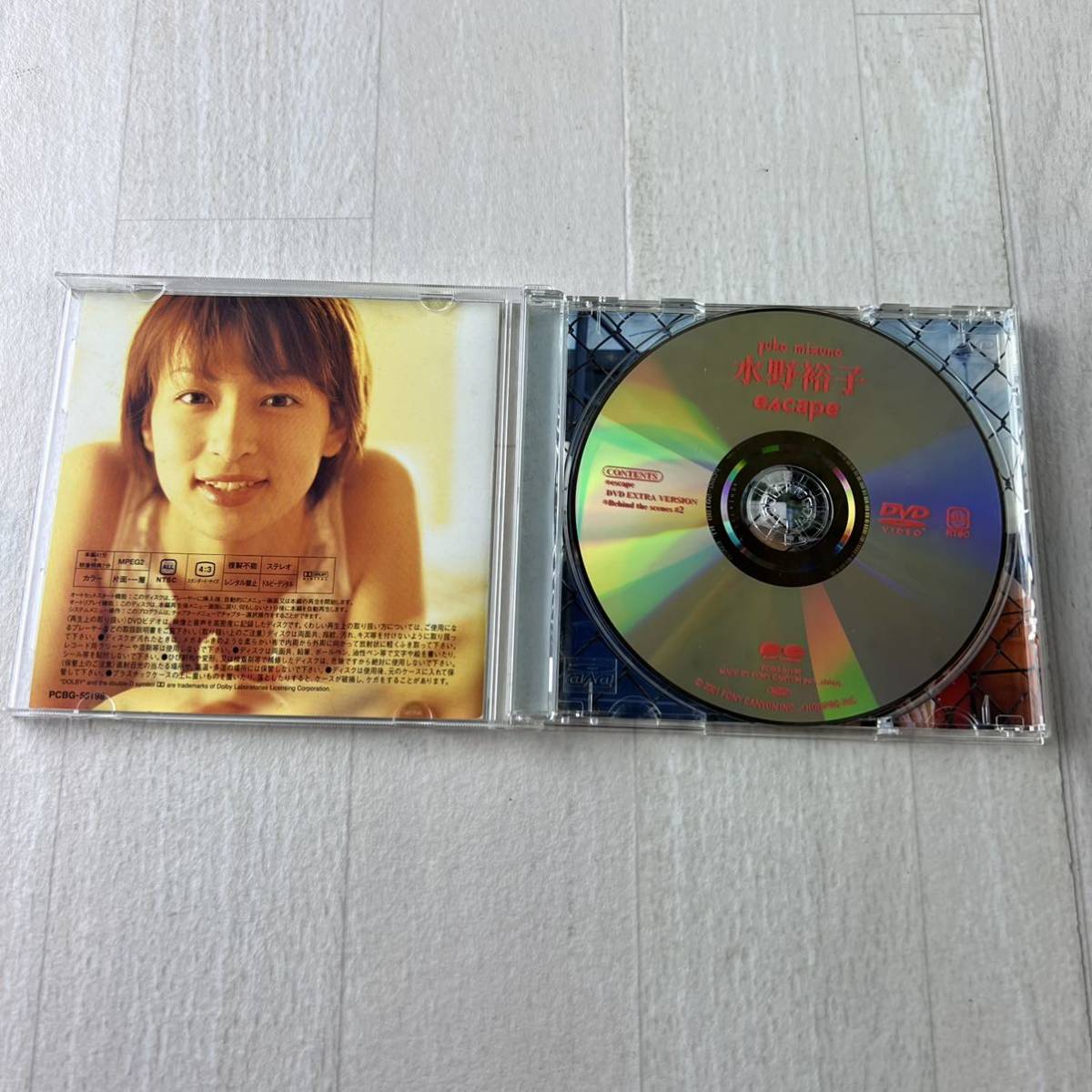 Yahoo!オークション - D1 水野裕子 / escape DVD Yuko Mizuno