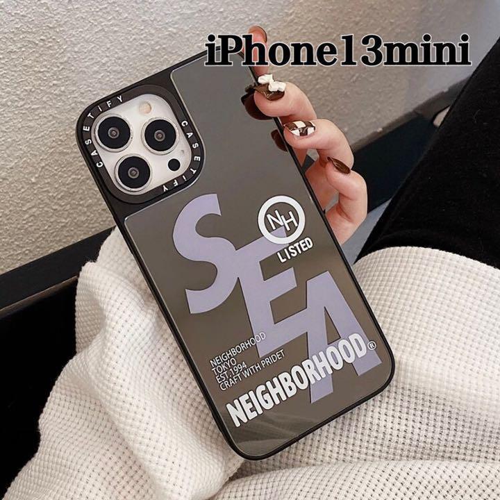 iPhone13mini ミラーブラック WIND AND SEA ウィンダンシー iPhone13mini ミラーブラック WIND AND SEA ウィンダンシー