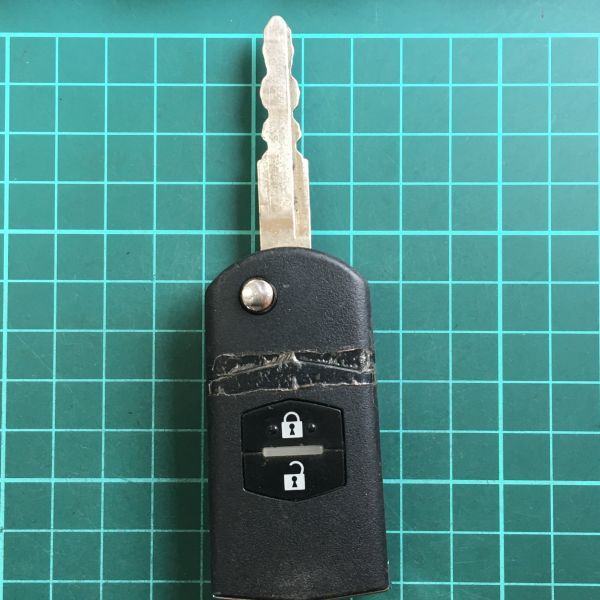 Yahoo!オークション - MZ 2958 マツダ 純正 キーレス スマートキー デ...