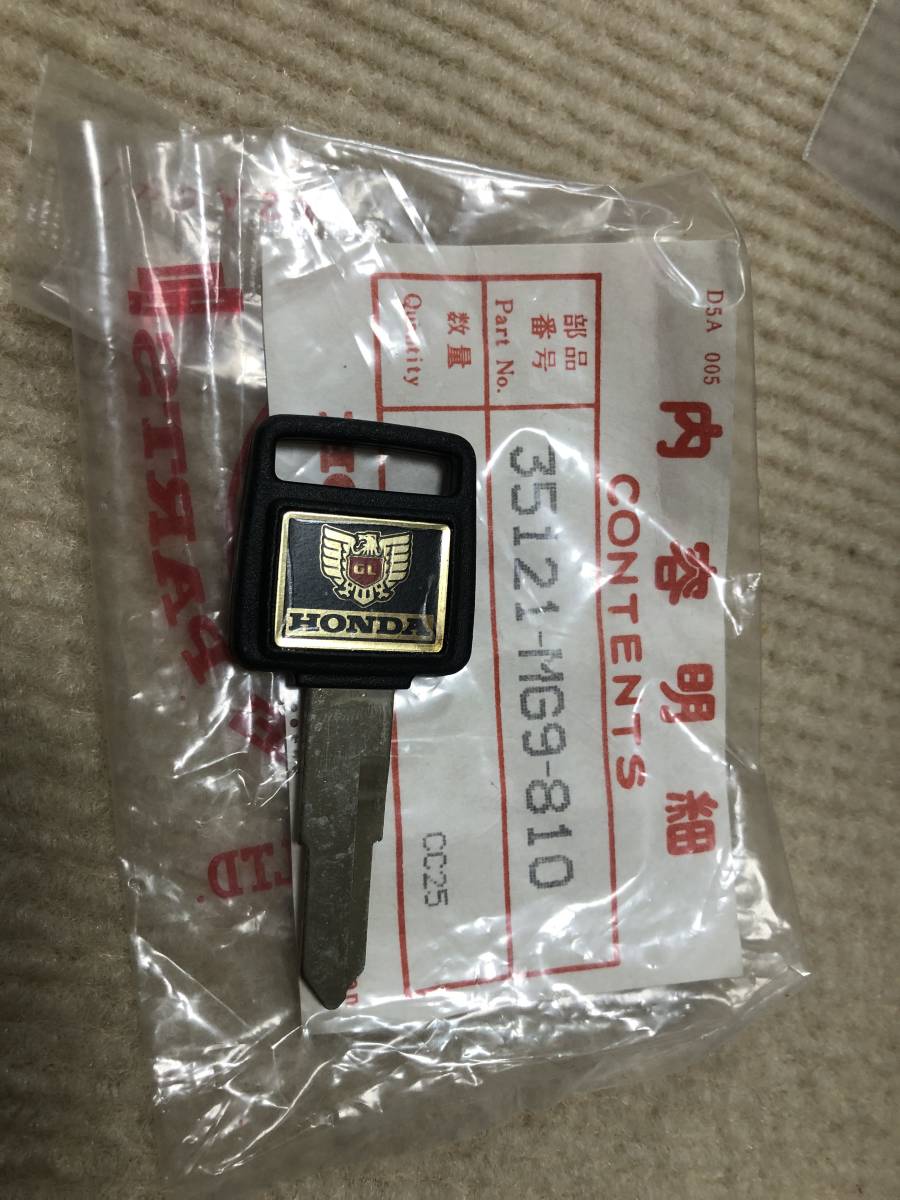 GL1200 GL1100 CX650T CX500T ブランクキー ホンダ純正 35121-M69-810(ホンダ用)｜売買されたオークション情報、yahooの商品情報をアーカイブ公開 ...