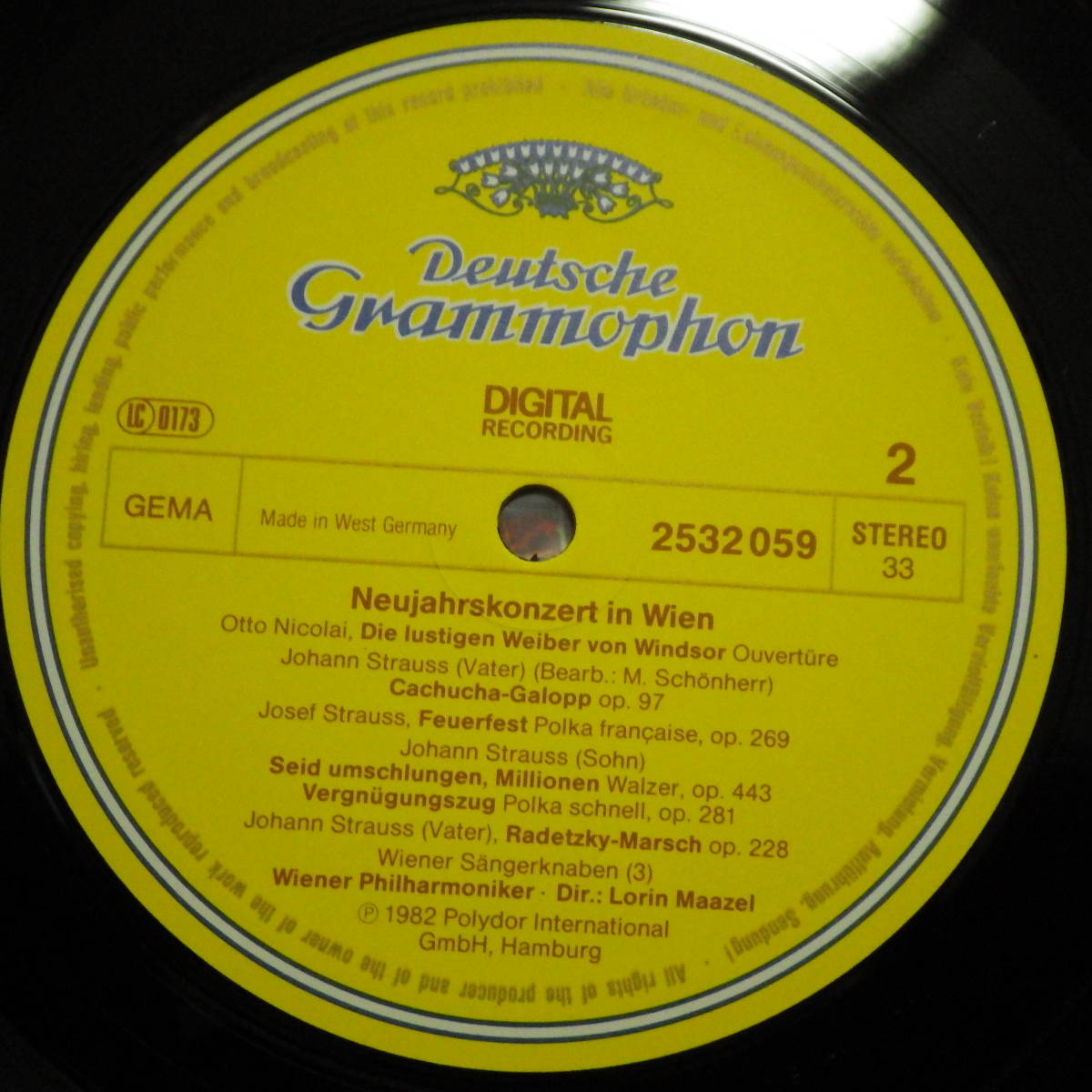 Yahoo!オークション - 独DGG2532059 マゼール・VPO/HAPPY NEW YEAR 198...