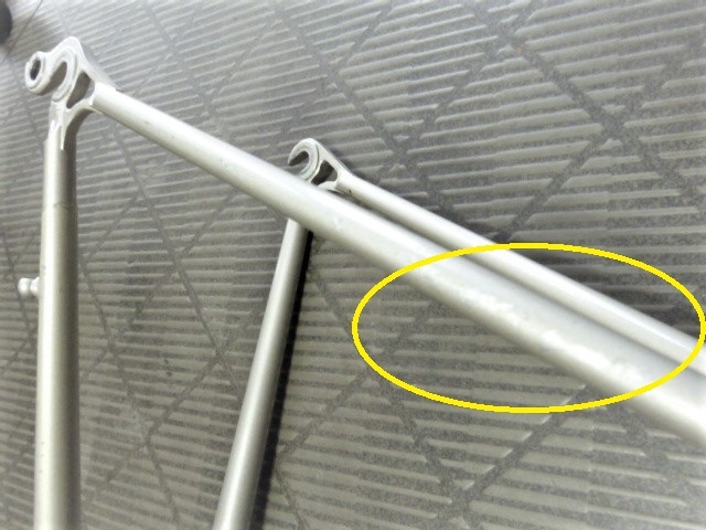 Yahoo!オークション - VIVALO カイセイ019 クロモリフレーム シルバー ...