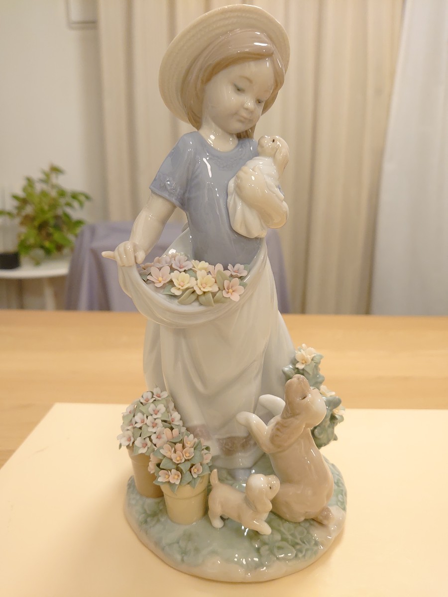 極美品】LLADRO リヤドロ No.6907 『僕と遊ぼう』 極美品】LLADRO リヤドロ No.6907 『僕と遊ぼう』