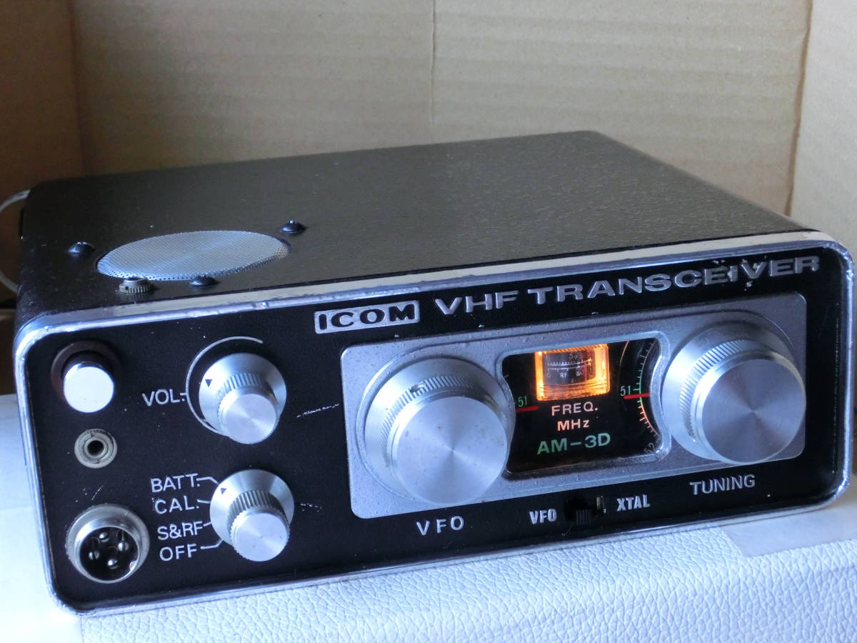 Yahoo!オークション - ICOM 井上電機製作所 AM-3D 50MHz AM/FM トラン...