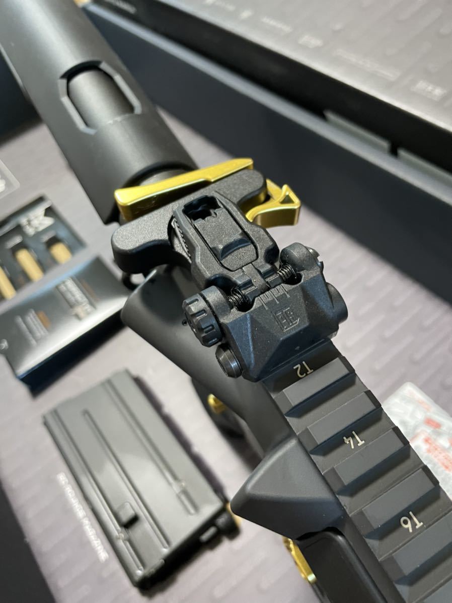 東京マルイ MTR16 ゴールドエディション カスタム M4 B.A.D ガスブロ 東京マルイ MTR16 ゴールドエディション カスタム M4 B.A.D ガスブロ