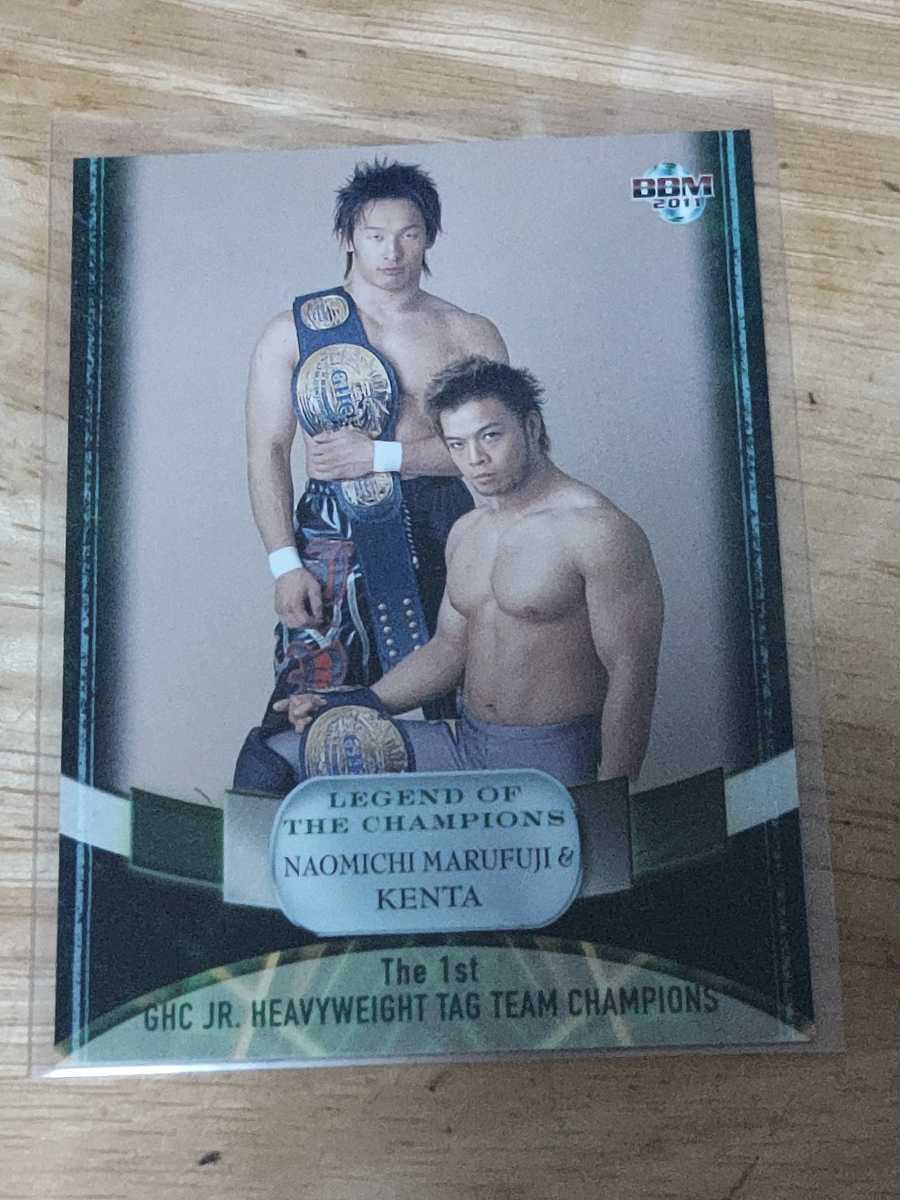 BBM プロレスカード LEGEND OF CHAMPIONS No98 丸藤正道&KENTA(ベースボール･マガジン)｜売買されたオークション情報、yahooの商品情報をアーカイブ公開 ...