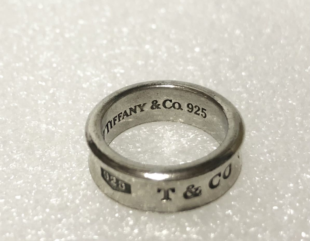 ティファニー TIFFANY & CO ナロー リング 指輪 silver925 ティファニー TIFFANY & CO ナロー リング 指輪 silver925