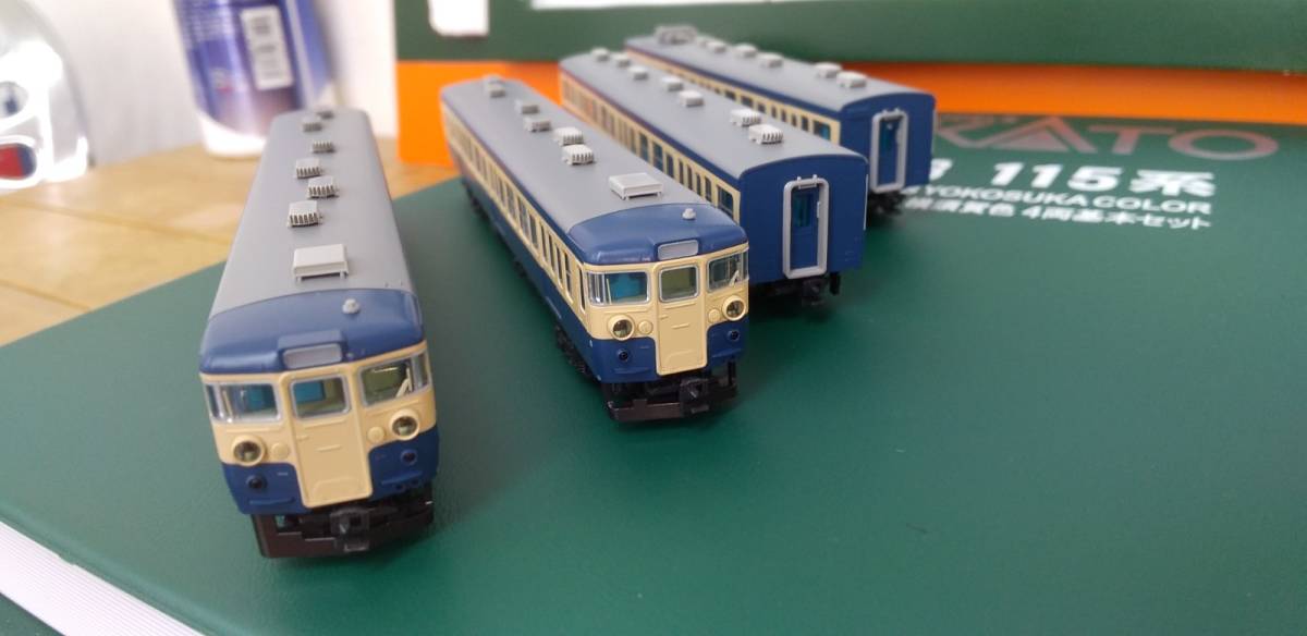 Yahoo!オークション - 1円スタート KATO 115系800番台横須賀色4両...
