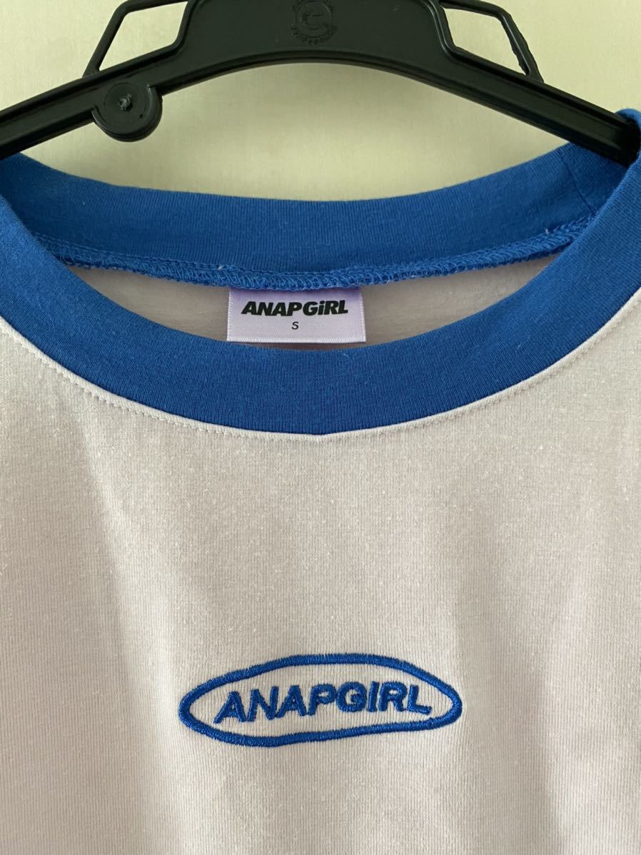 Yahoo!オークション - ANAPGIRL アナップガール ショート丈 リンガーT...