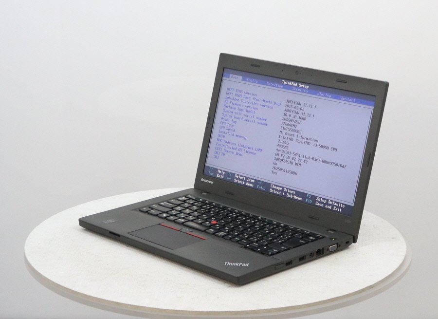 Yahoo!オークション - lenovo 20DS-A07SJP ThinkPad L450 Core i3 5005...