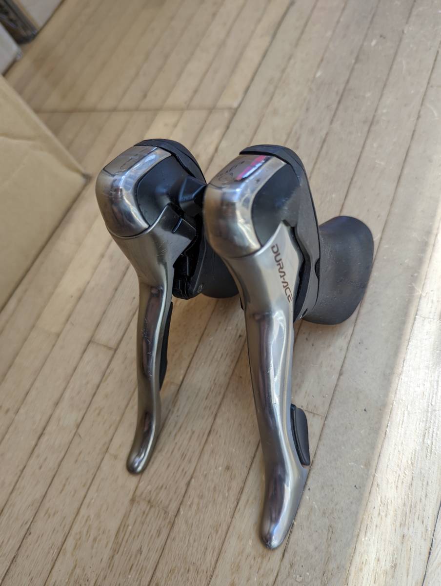 代購代標第一品牌－樂淘letao－【送料無料】 美品 傑作 動作確認済 デュラエース ST-7801 DURA ACE 7800 7801 軽量423g デュラ