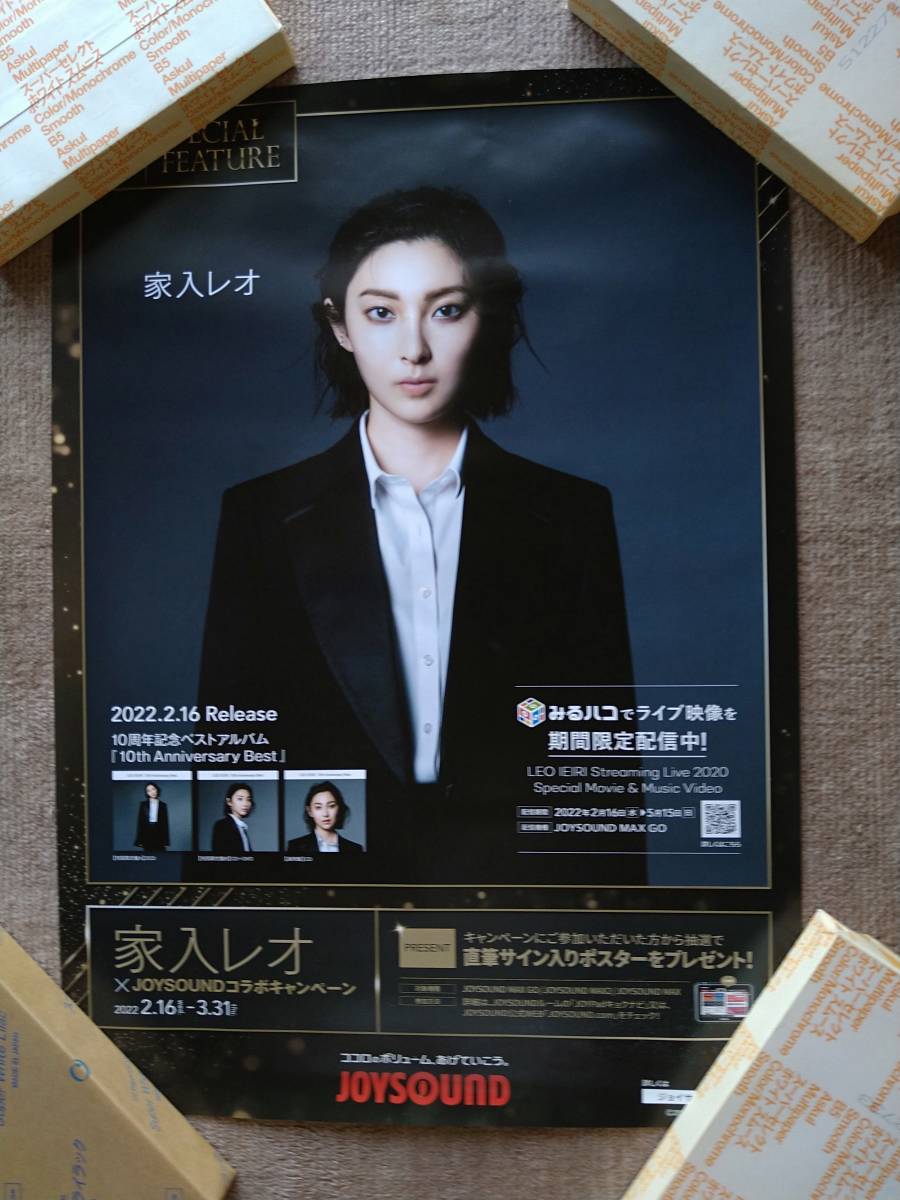 Yahoo オークション 家入レオ 非売品 ポスター大 未使用品 A 2