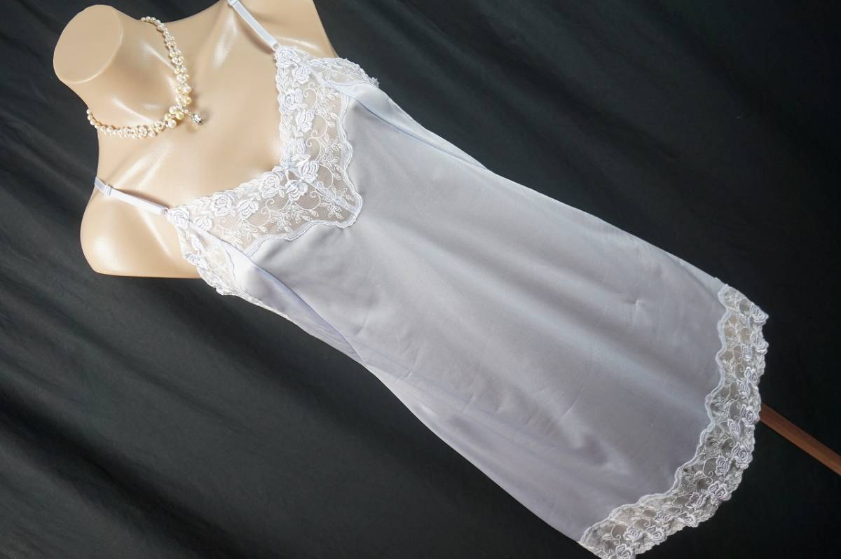 Yahoo!オークション - 7238 美品 Simree 豪華なバラ刺繍レーススリップ...