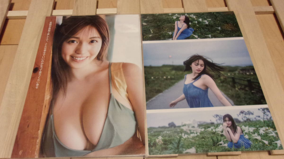 Yahoo!オークション - 村島未悠 眼福ボディ 雑誌切抜B5ラミネート8P T1...