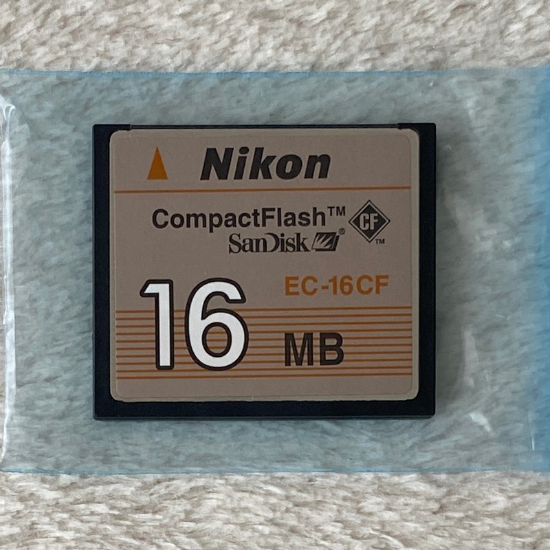 Yahoo!オークション - Nikon 純正CFカード｜EC-16CF 16MB