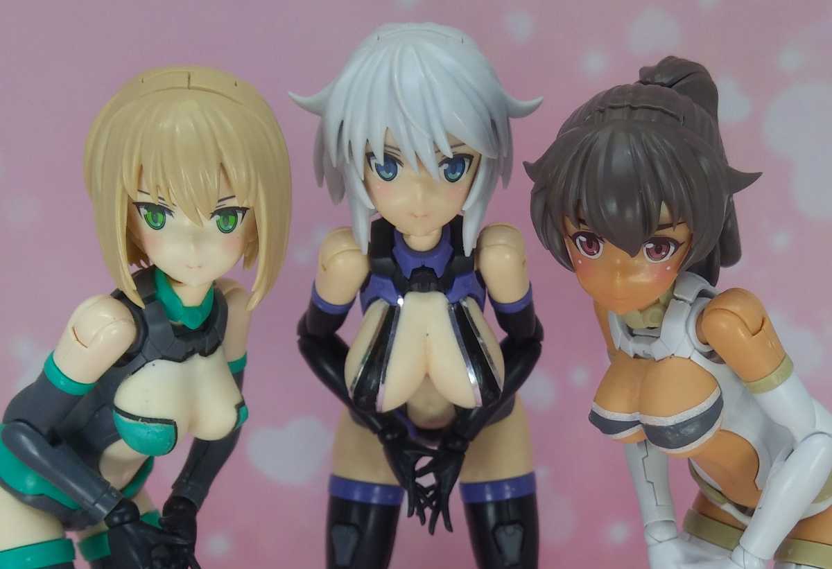 新規タイプ ガールズプラモデル 互換式 チェストユニット 3点 新規タイプ ガールズプラモデル 互換式 チェストユニット 3点