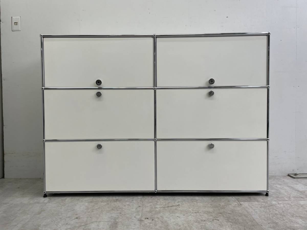 Yahoo!オークション - R696 美品 ハラーキャビネット USM 2列3段 ホワ...