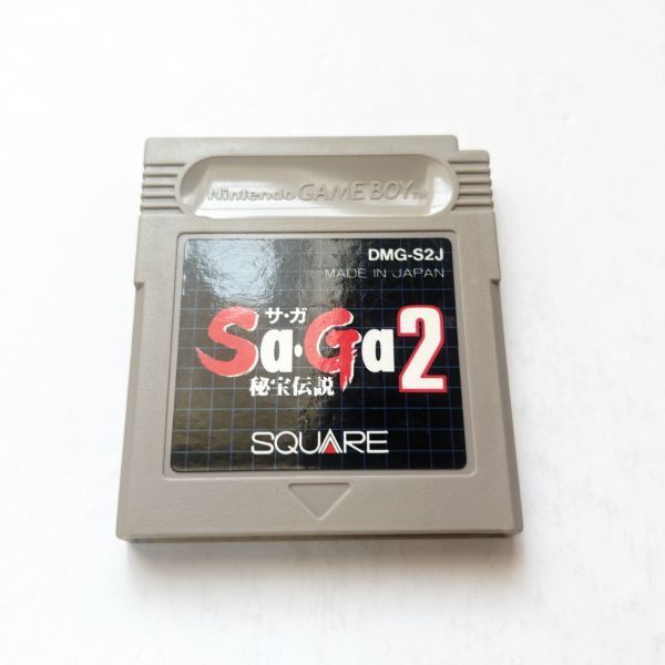 Yahoo!オークション - GB サガ2 SAGA2 秘宝伝説【動作確認・清掃済】何...