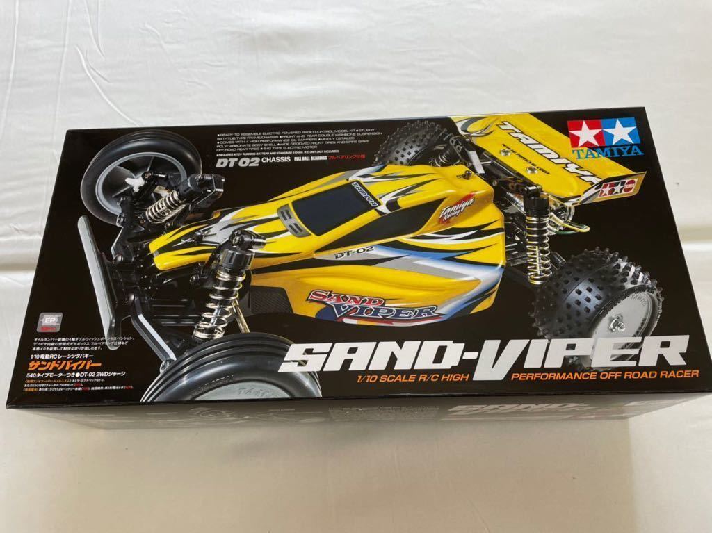 Yahoo!オークション - TAMIYA 1/10 RC SAND-VIPER(DT02)サンドバイパー...
