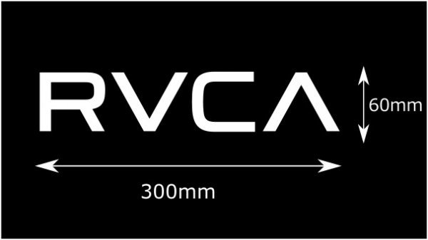 Yahoo!オークション - RVCA ステッカー カッティングシート 2