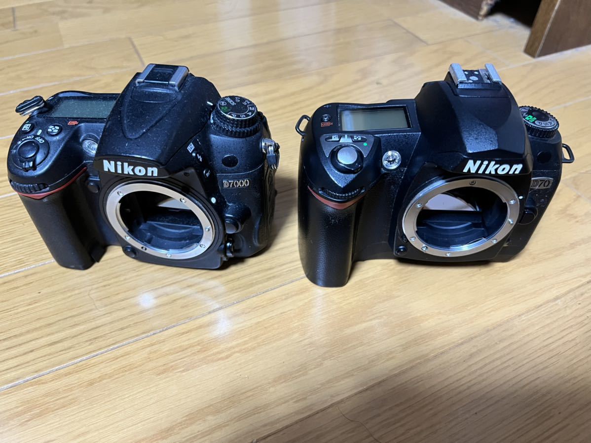 Yahoo!オークション - Nikon ニコン D7000 D70セット 動作未確認