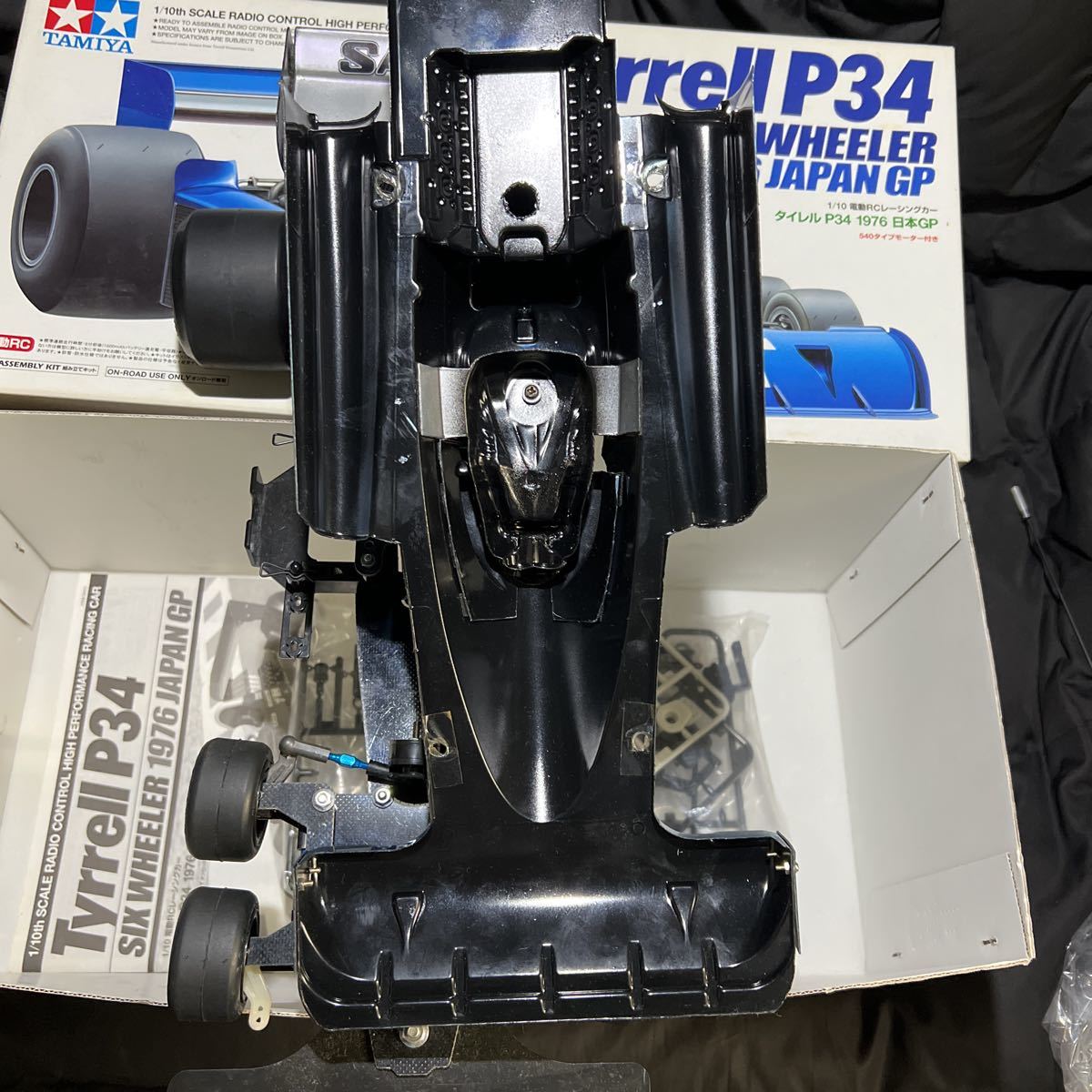 タミヤ 1/10 RC タイレル P34 1976 日本グランプリ F1 田宮模型 タミヤ 1/10 RC タイレル P34 1976 日本グランプリ F1 田宮模型