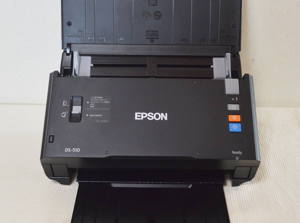 Yahoo!オークション - EPSON カラーイメージスキャナー DS-510 スキャ...