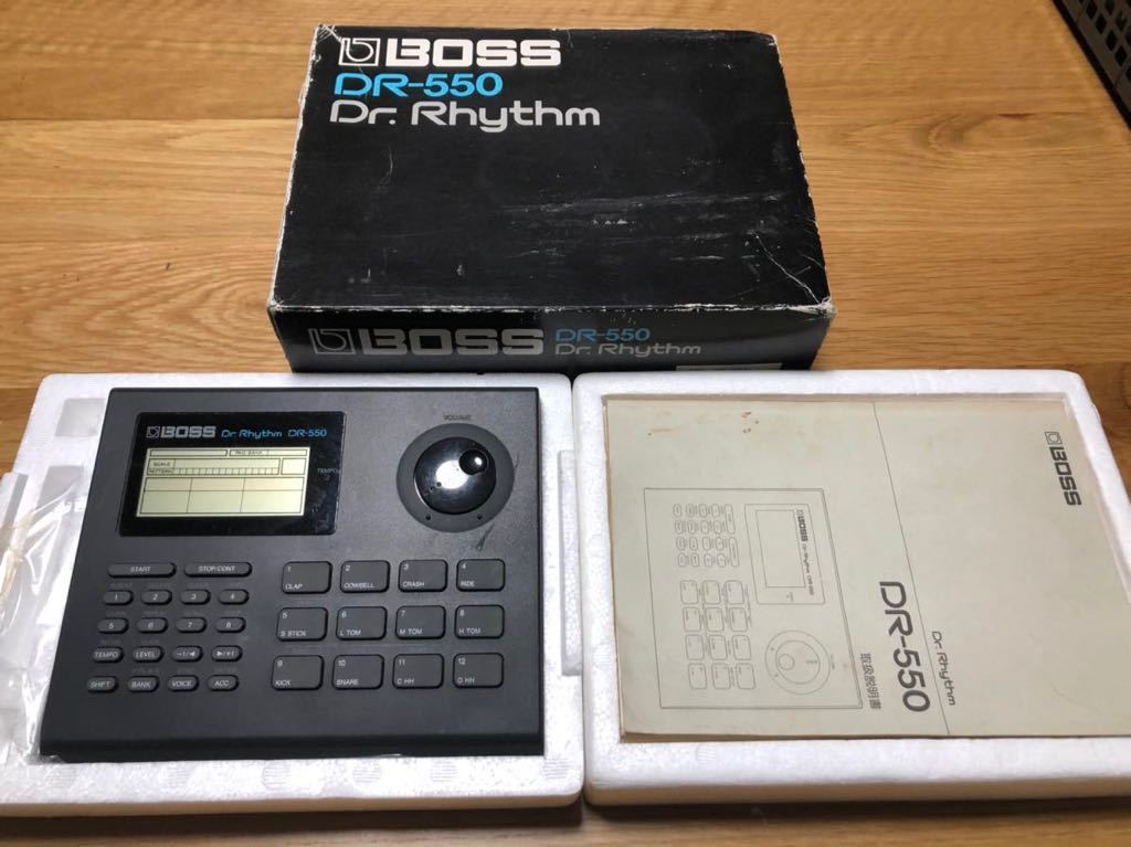 Yahoo!オークション - BOSS Dr.Rhythm DR-550 リズムマシン