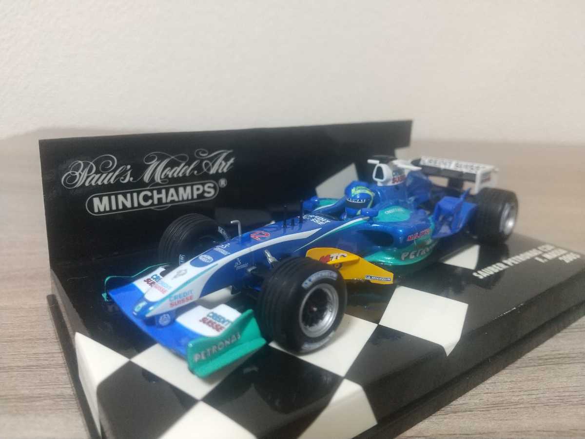 Yahoo!オークション - ミニチャンプス 1/43 ザウバー・ペトロナス C24 ...