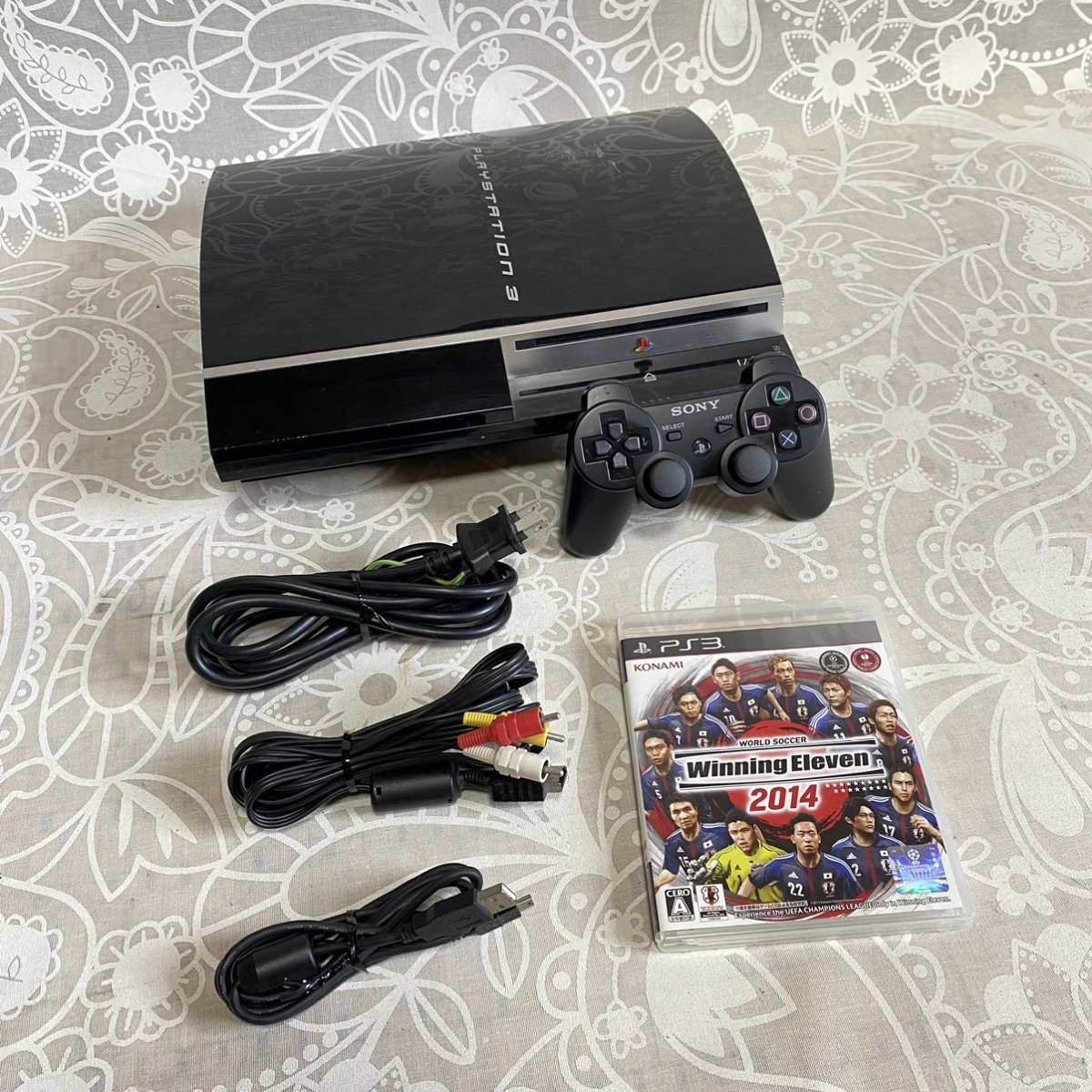 Yahoo!オークション - k PS3 80GB CECHL00 FW 4.75 ブラック SONY プレ...