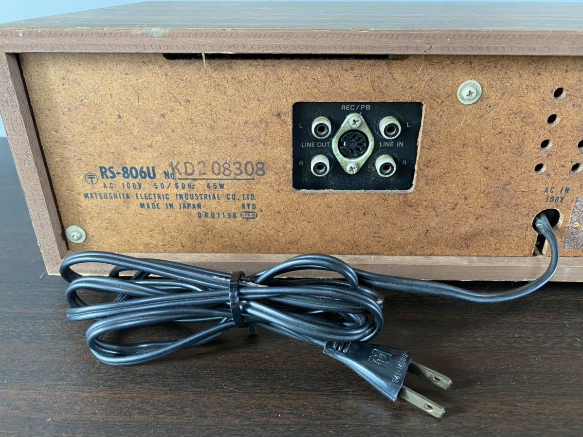 Yahoo!オークション - National Panasonic 8 TRACK RECORD DECK RS-806...