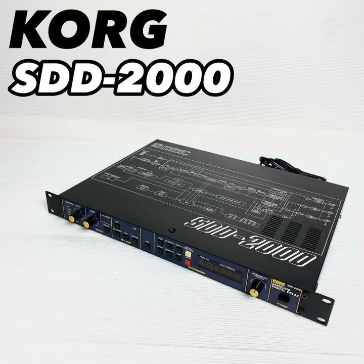 Yahoo!オークション - 【美品】KORG コルグ デジタルディレイ SDD-2000...