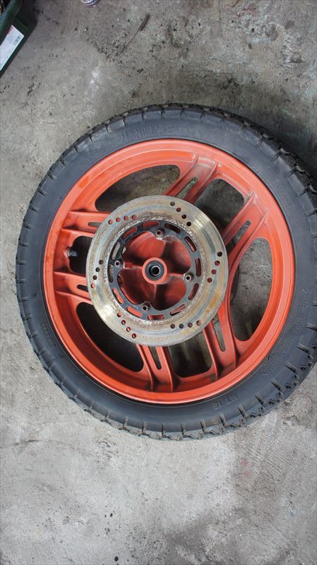 Yahoo!オークション - NS125R TC01 フロントホイール