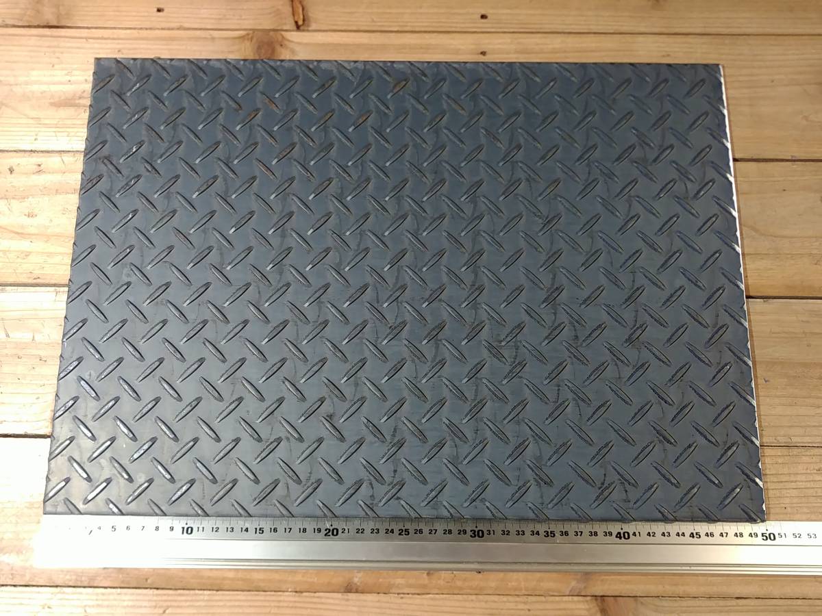 Yahoo!オークション - 縞鋼板 CPL 3.2mm厚 約500mm×約350mm 1枚 (約5...