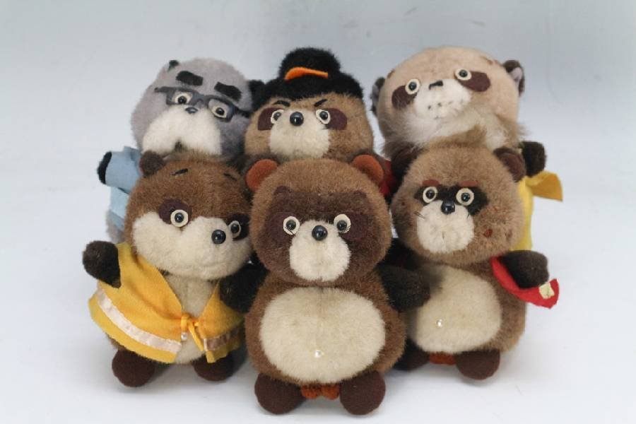 ☆平成狸合戦ぽんぽこ☆店頭用ディスプレイ 置物ぬいぐるみ ☆平成狸合戦ぽんぽこ☆店頭用ディスプレイ 置物ぬいぐるみ