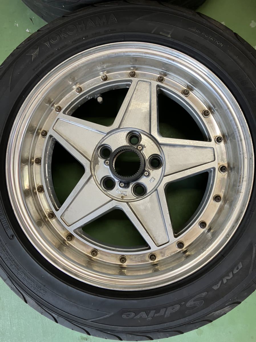 フェラーリ308用16インチ WORK製社外7J 8J PCD108 5穴アルミホイール 4本セット 当時物(社外品)｜売買されたオークション情報、yahooの商品情報をアーカイブ公開 ...