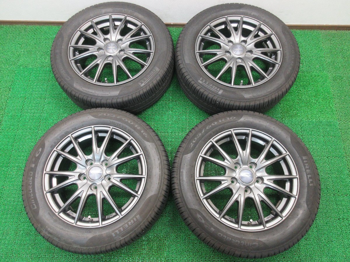 C728 SALE品 205/60R16 超溝高 夏タイヤ 20年製 ホイールセット 4本 激安 ステップワゴン ノア ヴォクシー アコード MAZDA3 等(ラジアルタイヤ)｜売買された ...