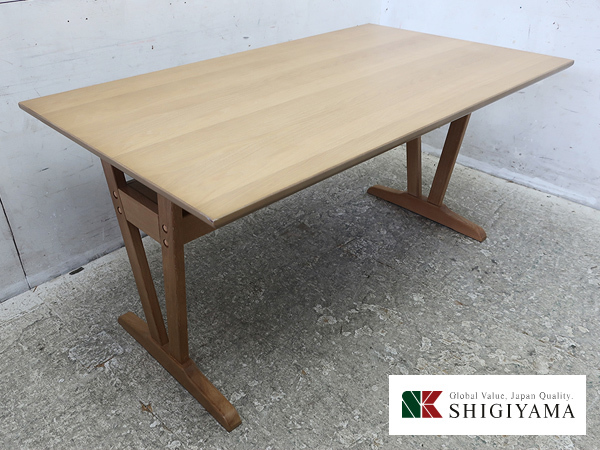 Yahoo!オークション - P428 展示品 シギヤマ家具 ダイニングテーブル ...