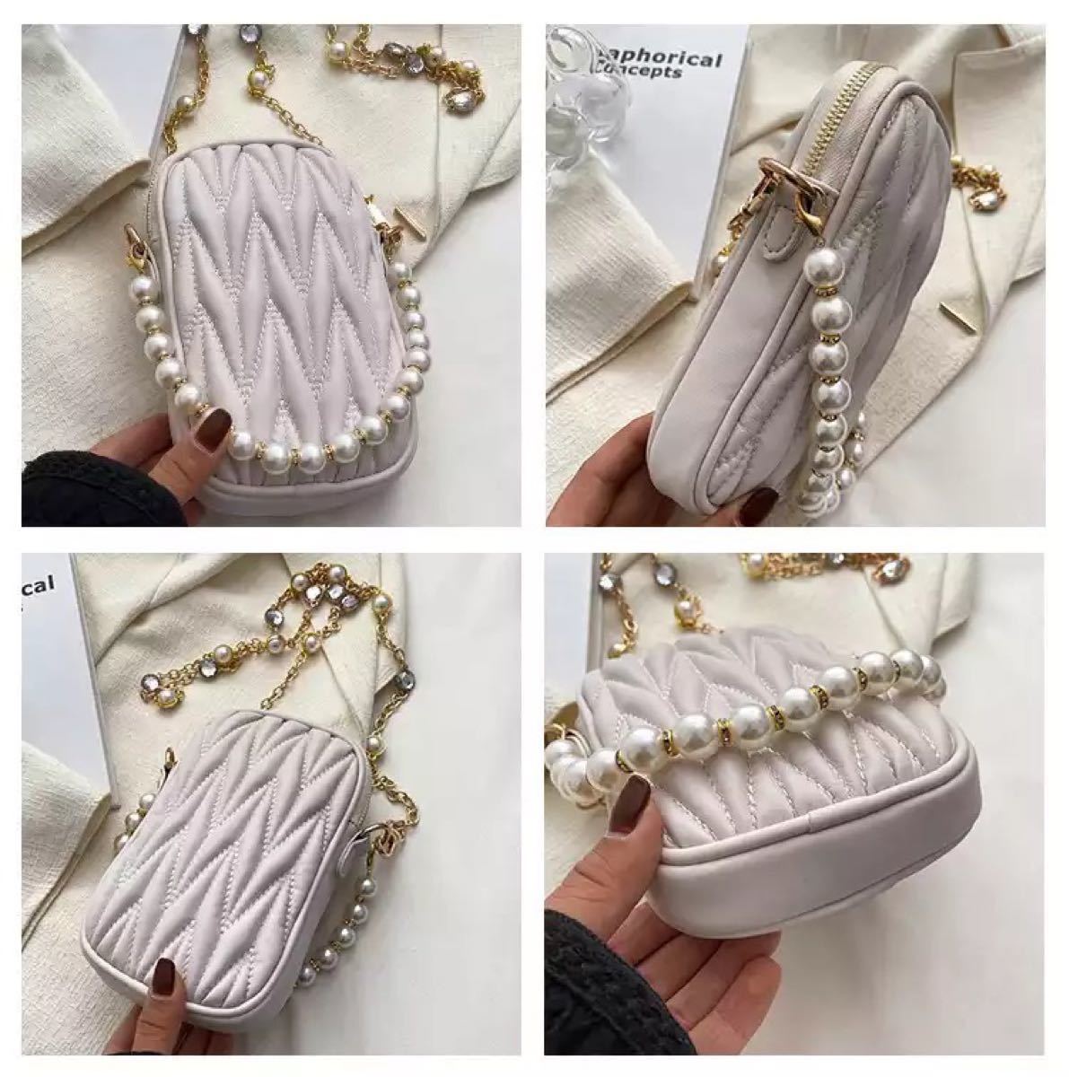 P21 MIUMIU風 パール付き ミニショルダーバッグ ブルー|Yahoo P21 MIUMIU風 パール付き ミニショルダーバッグ ブルー|Yahoo