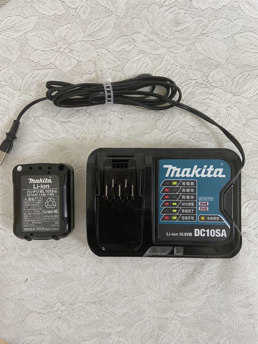 Yahoo!オークション - マキタ充電器 DC10SAバッテリBL1015 DC10.8Vセッ...