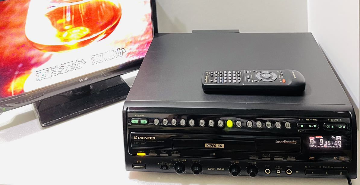 Yahoo!オークション - PIONEERパイオニア CD/LDプレーヤー CLD-K8V 中...