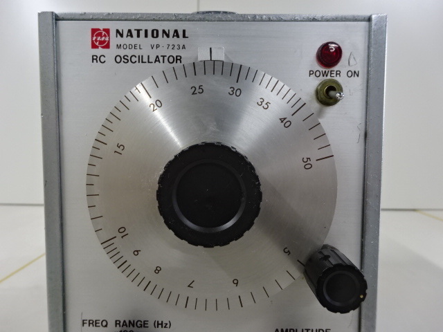 Yahoo!オークション - 12077 ナショナル オシレーター RC発振器 VP-723...