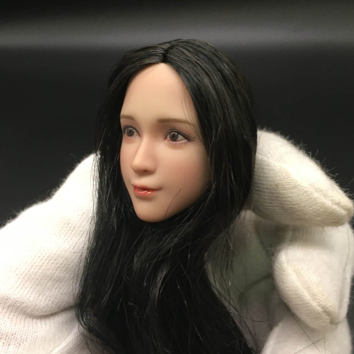 B4 1 6 フィギュア ヘッド 女性ヘッド 品 12インチドール 美少女 Ob Tbleague Phicen Jiaou Doll素体対応