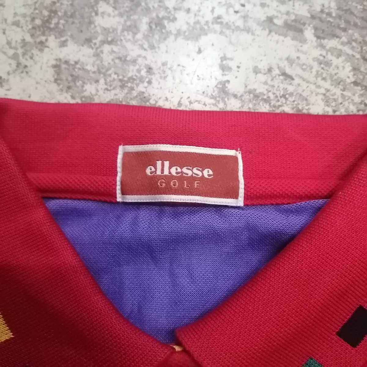 ellesse エレッセ 半袖 鹿の子 ポロシャツ ゴルフ ゴールドウィン 八 f1(シャツ)｜売買されたオークション情報、yahooの商品情報をアーカイブ公開 - オークファン（aucfan ...