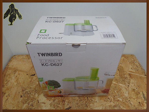 Yahoo!オークション - 未使用 保管品 フードプロセッサー KC-D627 ツイ...
