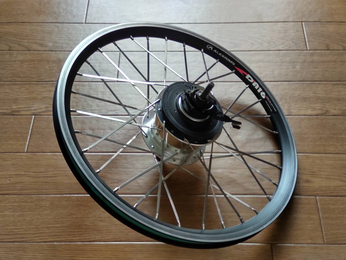 Yahoo!オークション - bd-1 18インチホイール後輪 シマノ アルフィーネ...