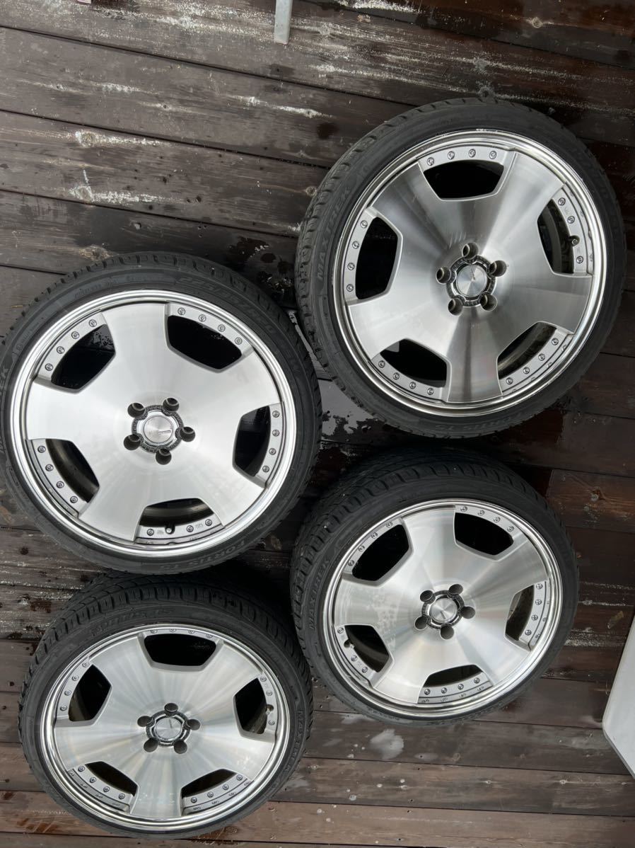 work ランベック LD1 20インチ8.5j ＋45 4本セット(ラジアルタイヤ)｜売買されたオークション情報、yahooの商品情報をアーカイブ公開 - オークファン（aucfan.com）