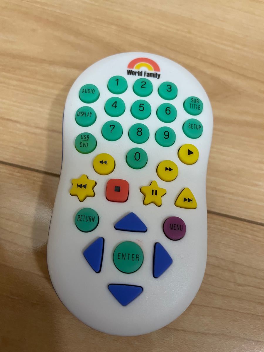DWE ディズニー英語システム DVDメイト(DVDプレーヤー)リモコン｜PayPayフリマ